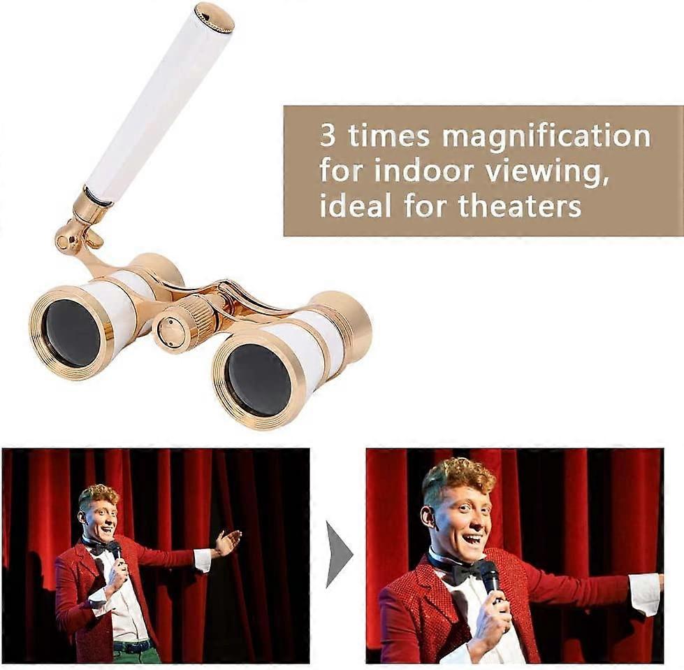 Opera Binoculars, Glasses Binoculars 3X25 Theater Glasses Mini ...