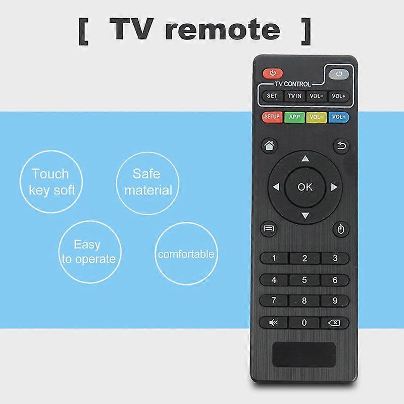 Remote Control Ergonomic Design High Sensitivity Compact TV Universal ...