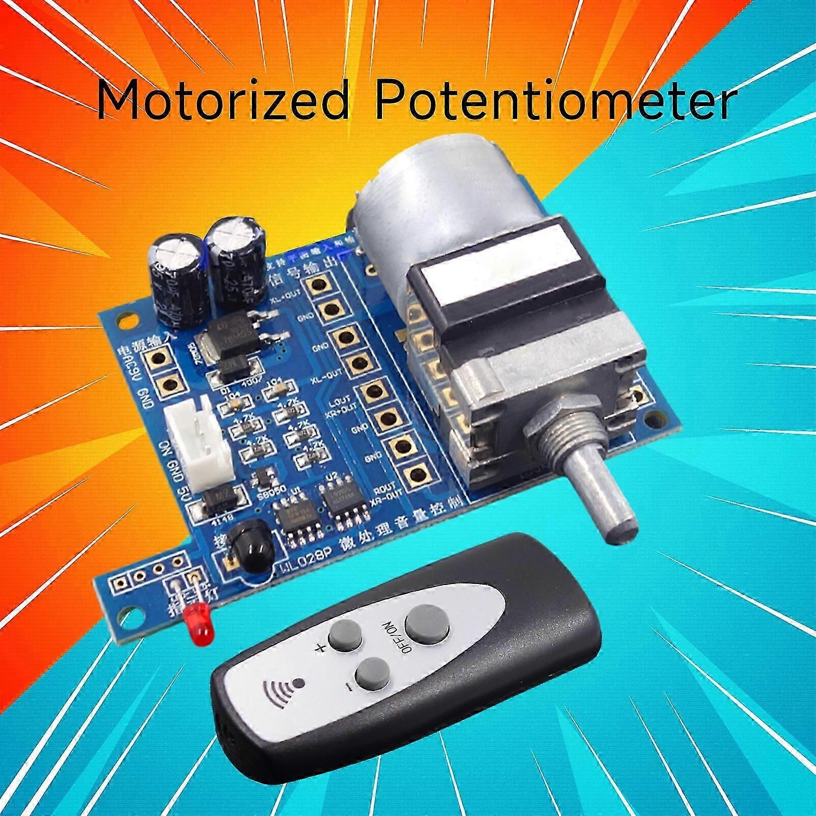 100K ALPS Remote Control Volume Motorized Potentiometer For Preamp ...