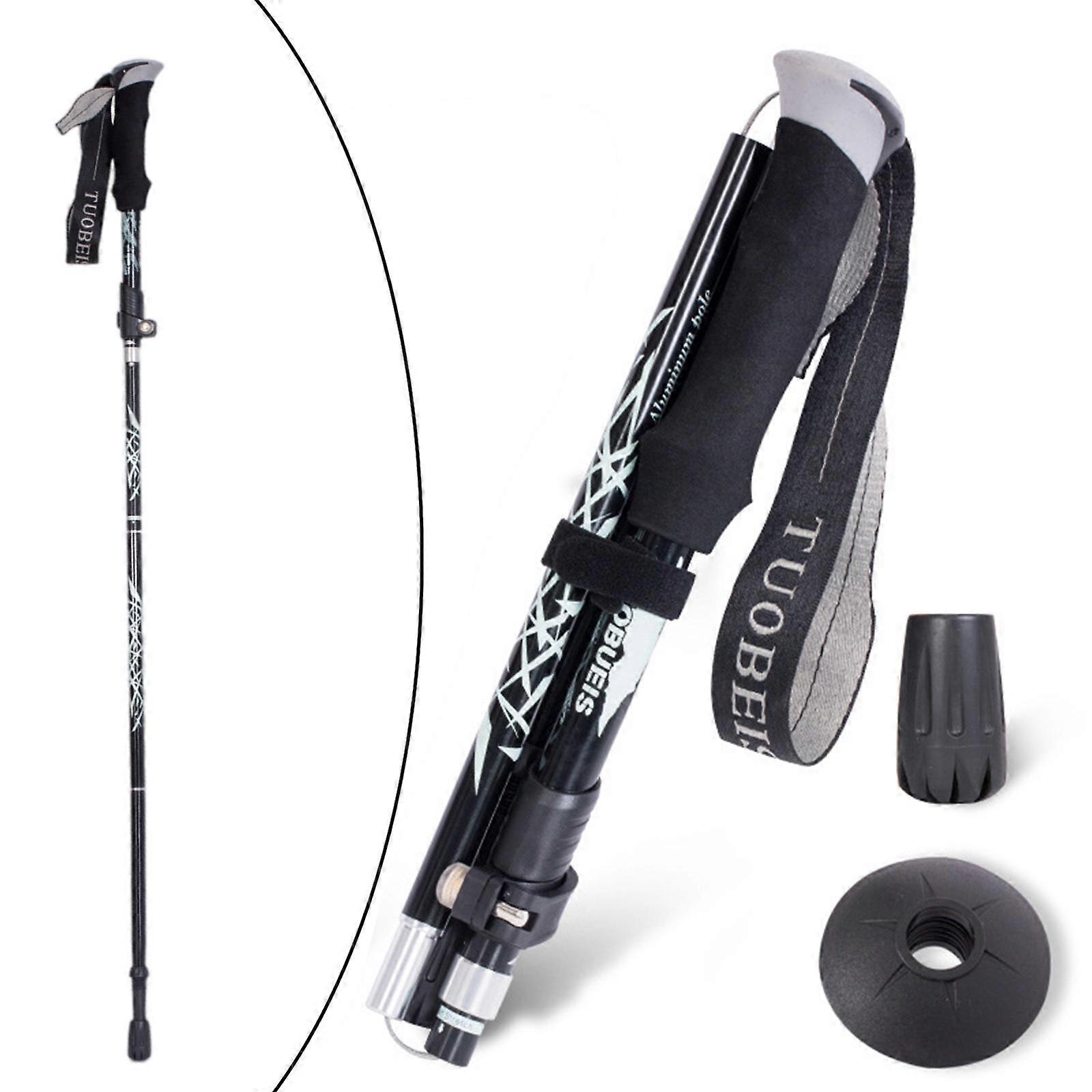 Trekking Poles Foldable Walking Sticks for Walking Long | Fruugo UK