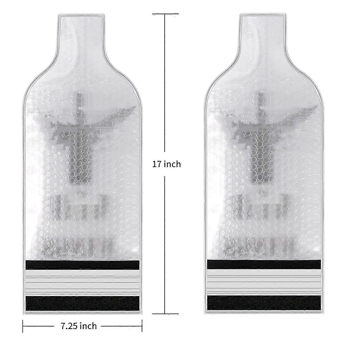 Wine Bags for Travel, 6 Pack Reusable Wine Bottle Travel Protector Bags ...