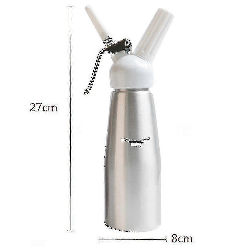 500ml Cream Dispenser, Professional Cream Siphon With 3 Nozzles | Fruugo UK