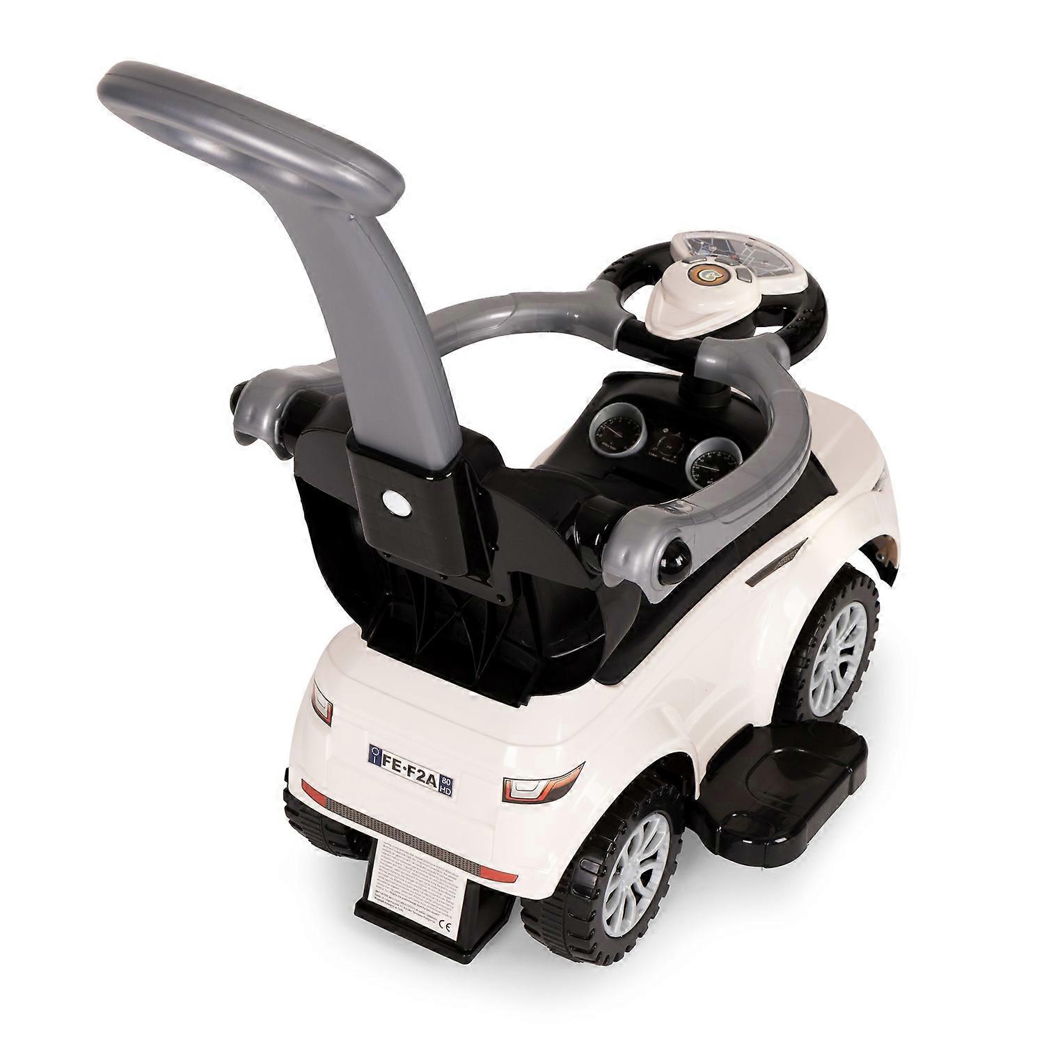 Rider Walker Pusher 3in1 Toy Car Supercar White | Fruugo UK