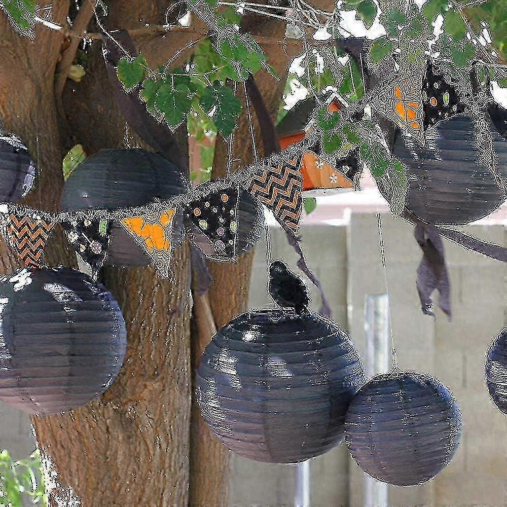 12 Pcs Paper Lanterns Multicolor Decorative Round Paper Lanterns For ...