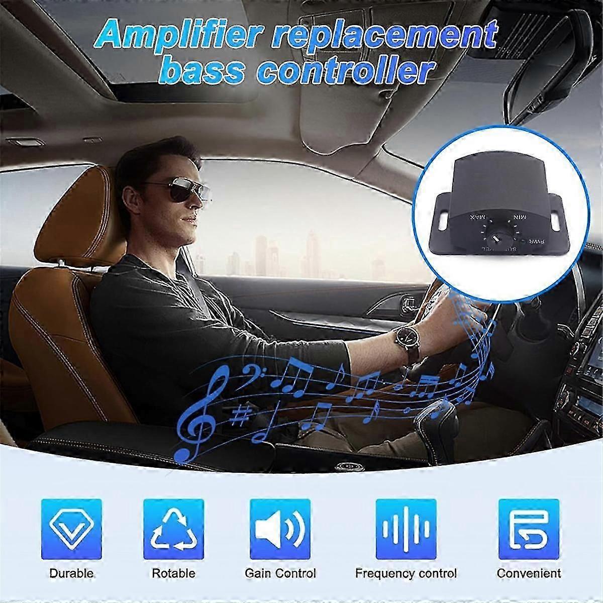 Amplifier Replacement Bass Knob Control Remote 6Pin Subwoofer Remote ...