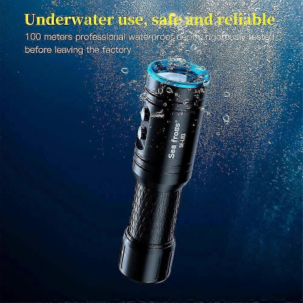 Sea Frogs SF-L03 1000 lm Underwater Video Light for Diving, IPX8 ...