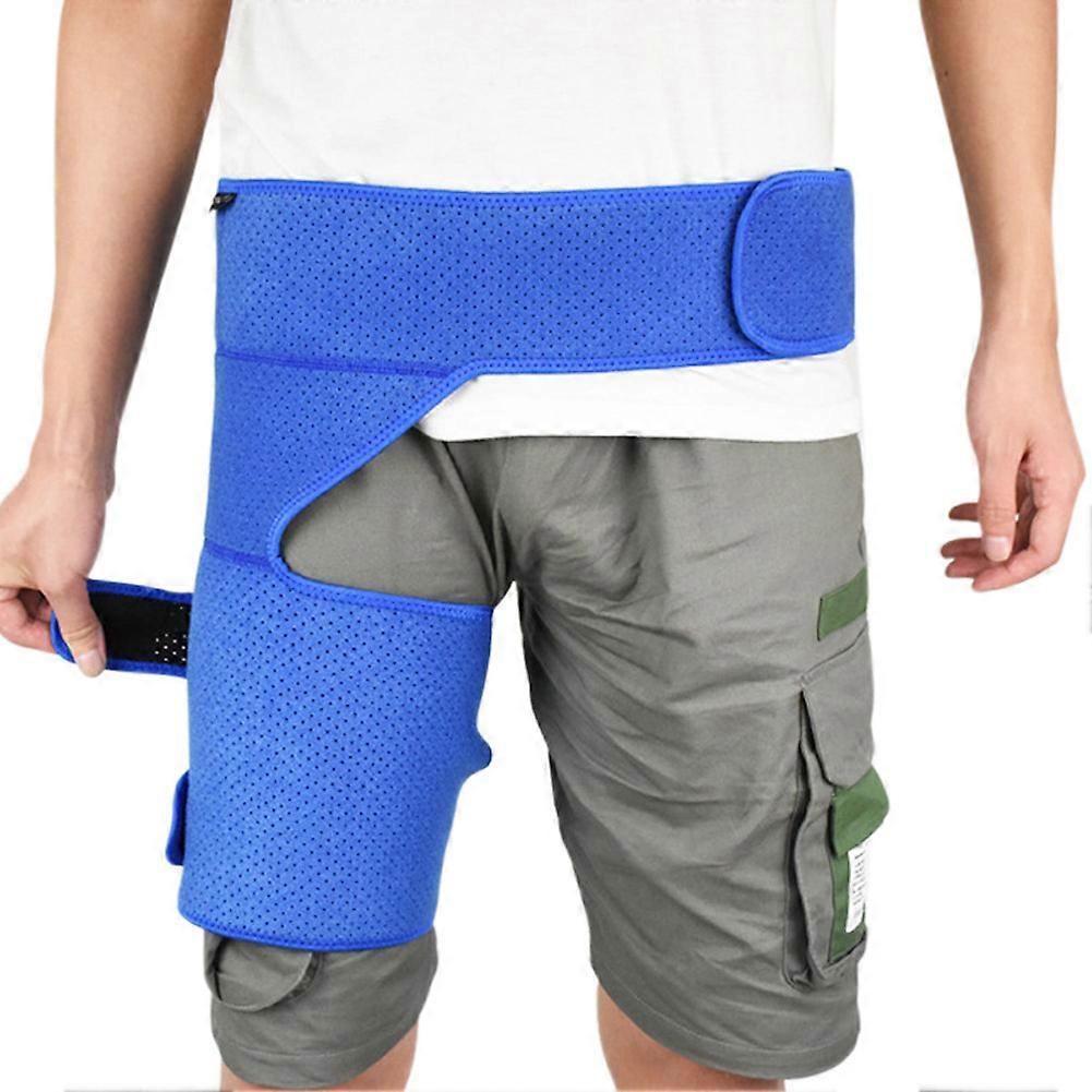 Hip Brace Groin Support Adjustable Neoprene Compression Wrap for Pulled ...