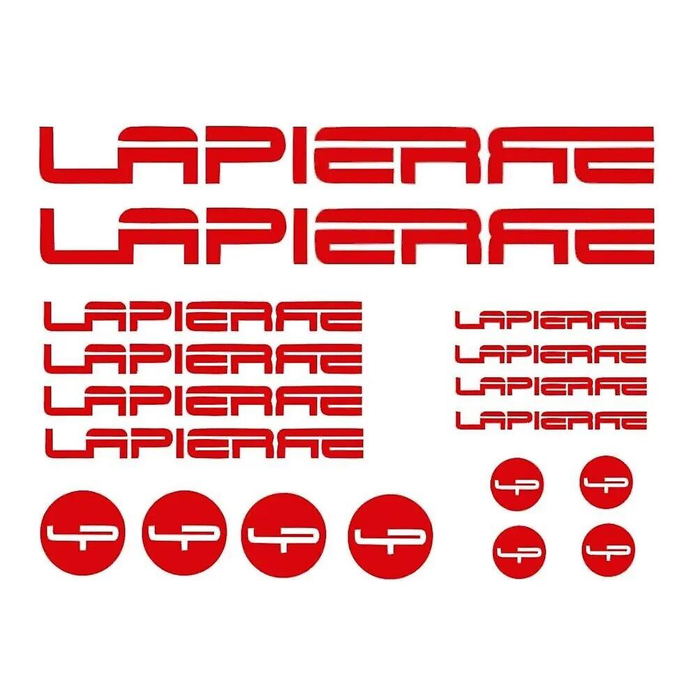 Vinyl sticker kit for stickers decals lapierre AUFKLEBER bicycles ...