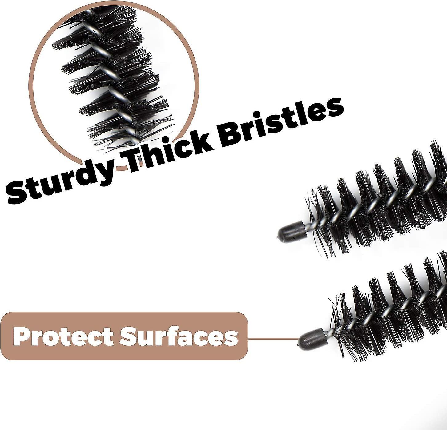 Radiator Cleaner Brush, 2 Pack Radiator Duster, Long Flexible With Wood ...