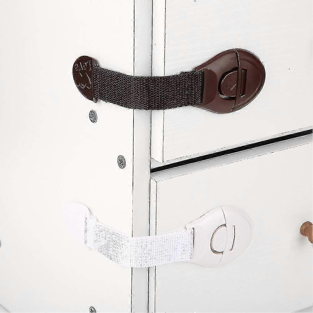 4 Pack Baby Safety Locks Adhesive Child Proofing Cabinet Lock Closet ...