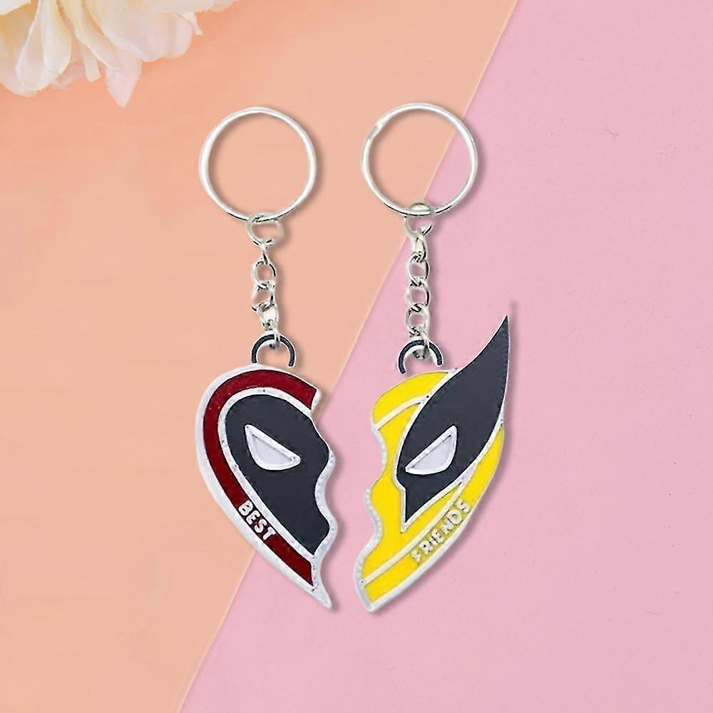 Deadpool & Wolverine Best Friends Pendant Necklace Fans Jewellery ...