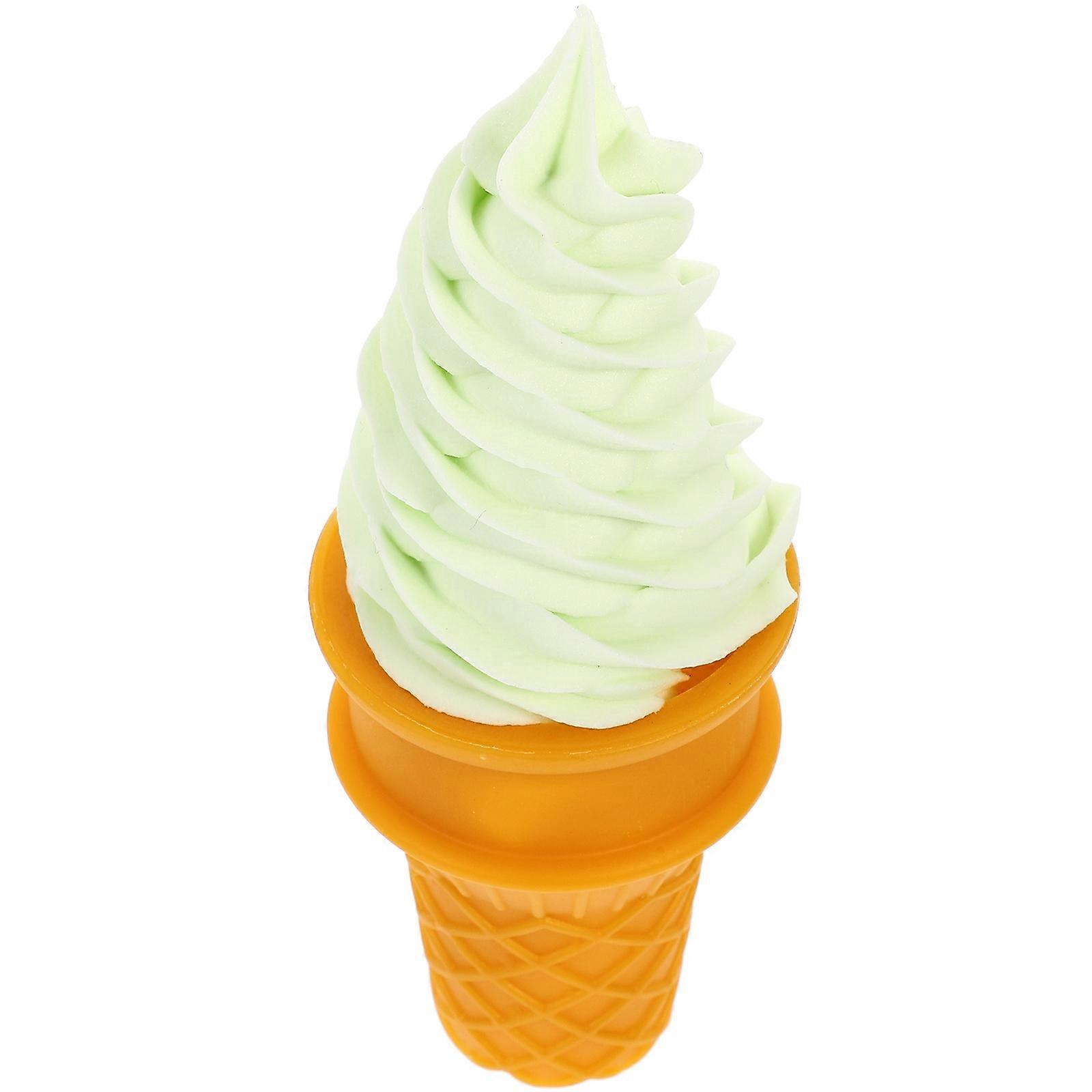 Ice Cream Cone Model Fake Ice Cream Cone Prop Decoration Food Display ...