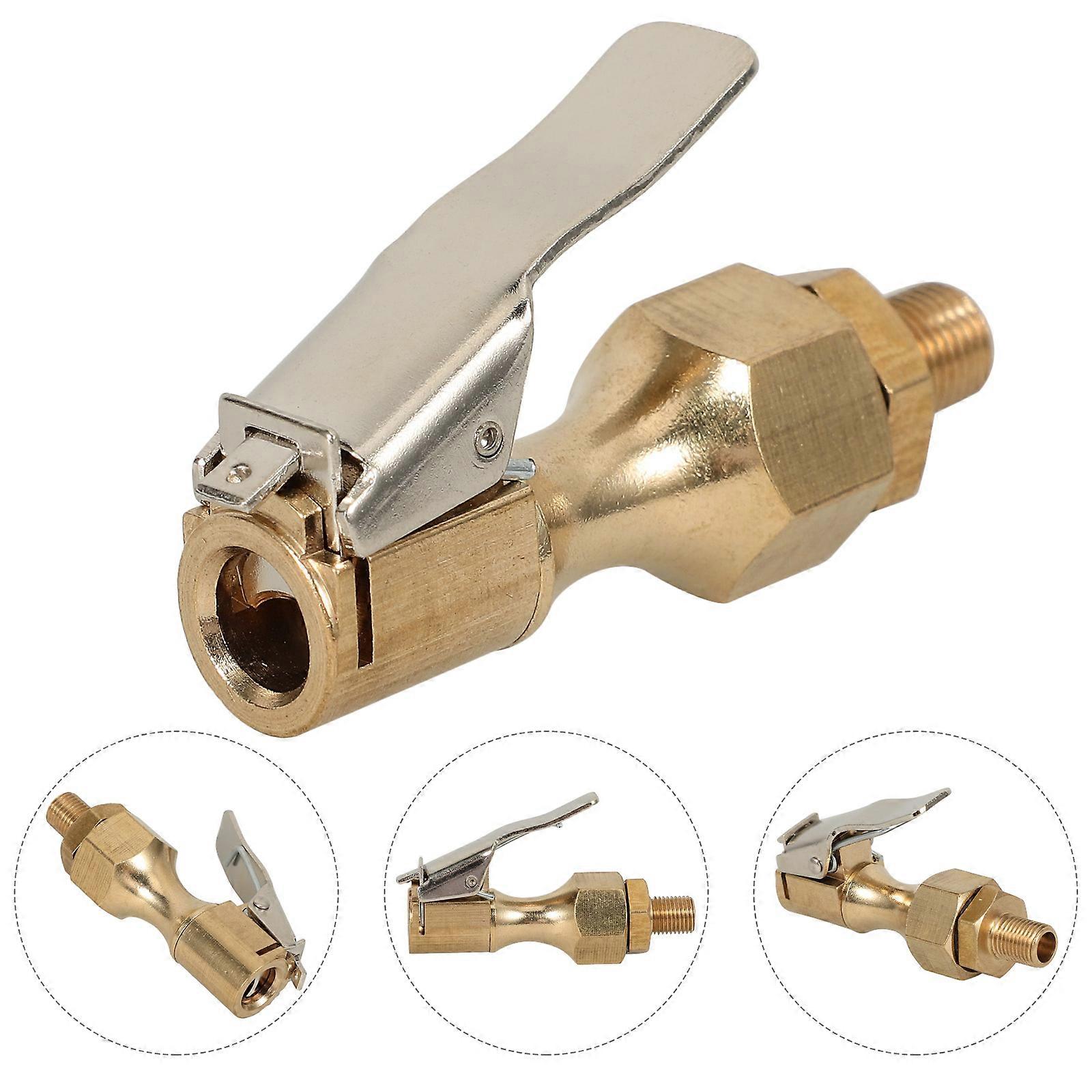 2pcs Tire Chuck Air Chuck Quick Connect Inflate Locking Air Chuck Car ...