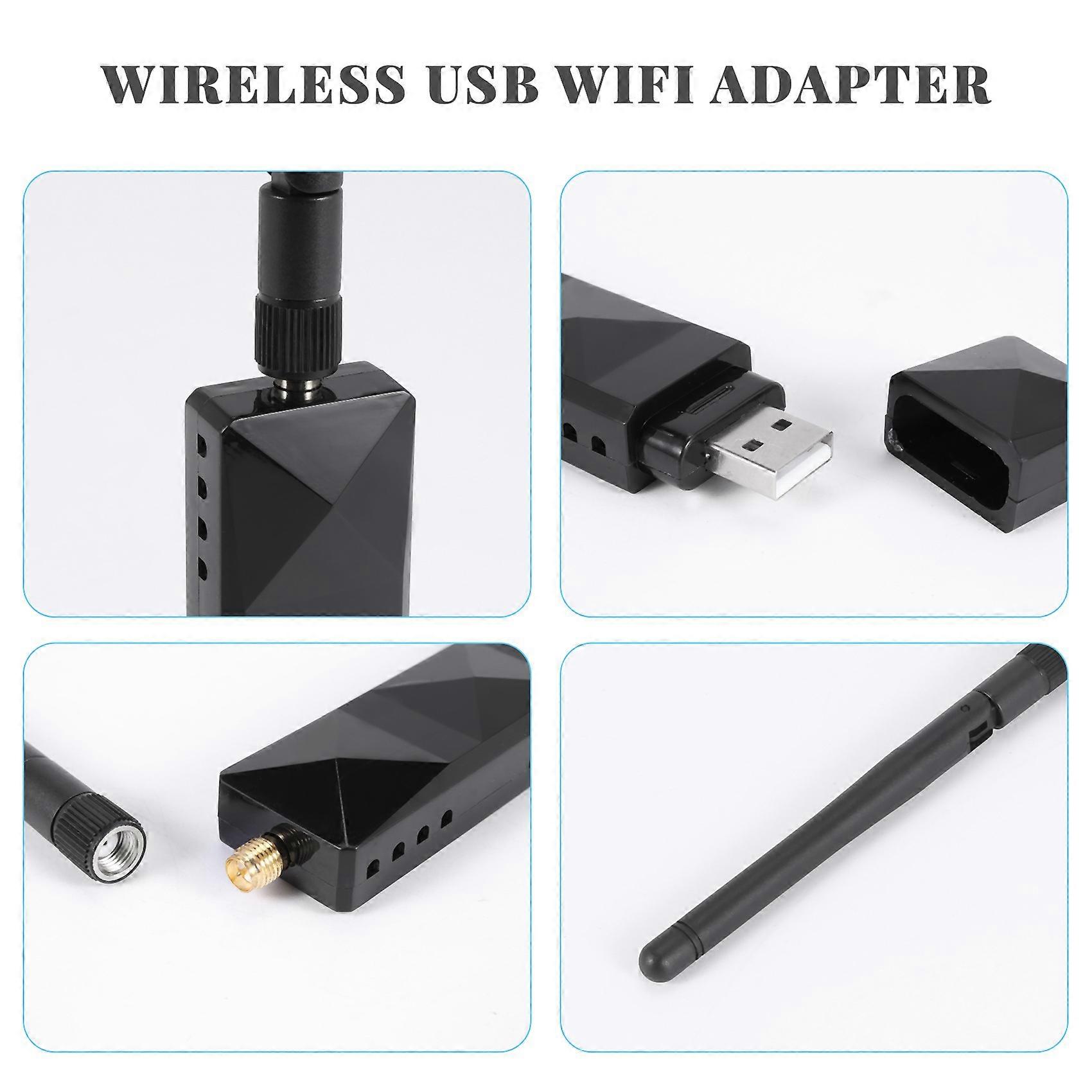 AR9271 802.11N 150Mbps Wireless USB WiFi Adapter + 6DBi WiFi Antenna ...