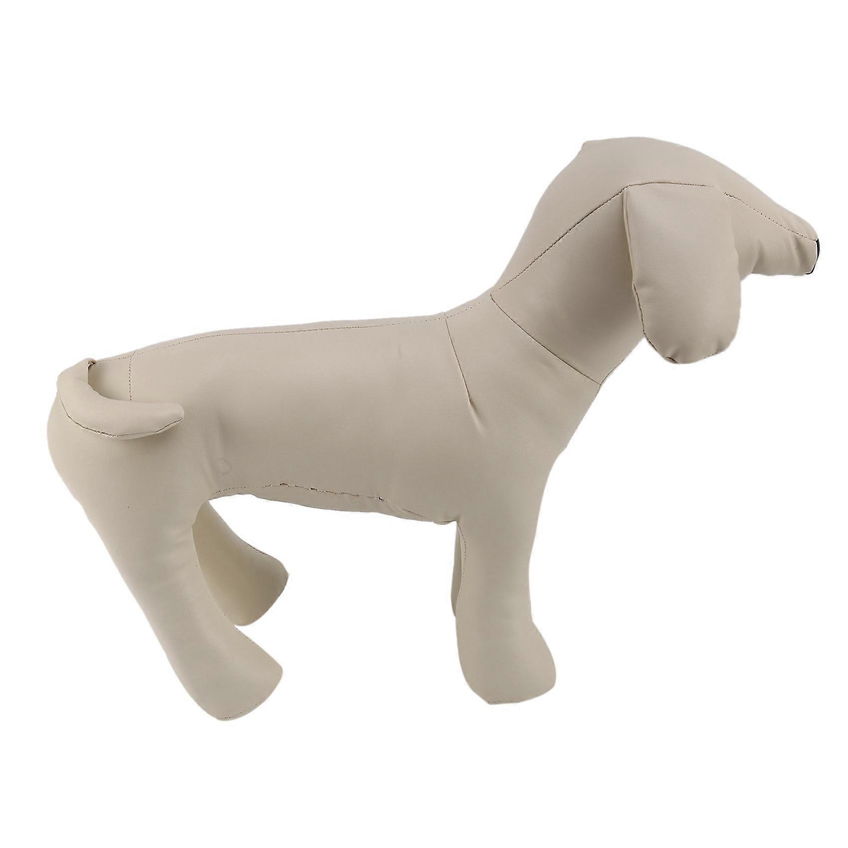 3X Leather Dog Mannequins Standing Position Dog Models Toys Pet Animal ...