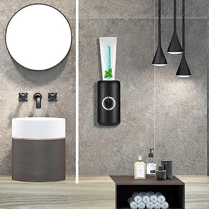 Full automatic toothpaste extruder Black toothpaste dispenser 72 ...