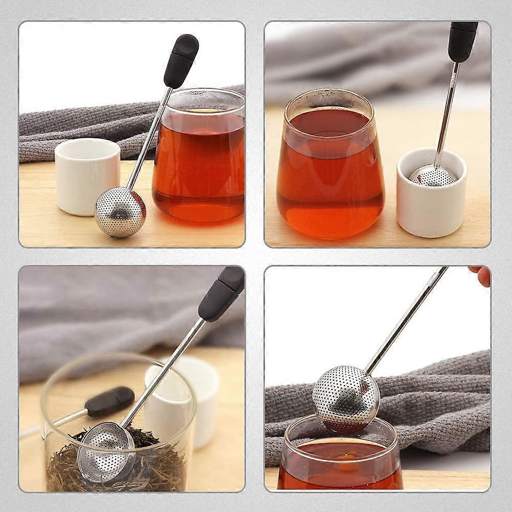 Ball Shape Tea Infuser Stainless Steel Tea Strainer Ultra Fine Holes ...