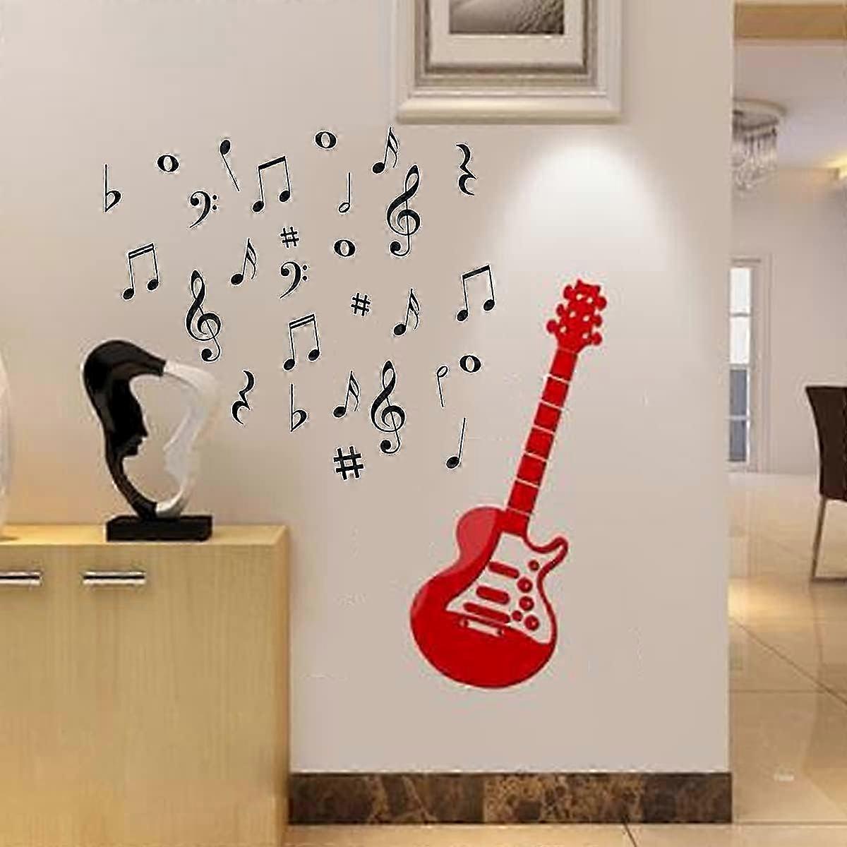 Musical Note Wall Decals Music Wall Stickers PVC Material Decals for ...