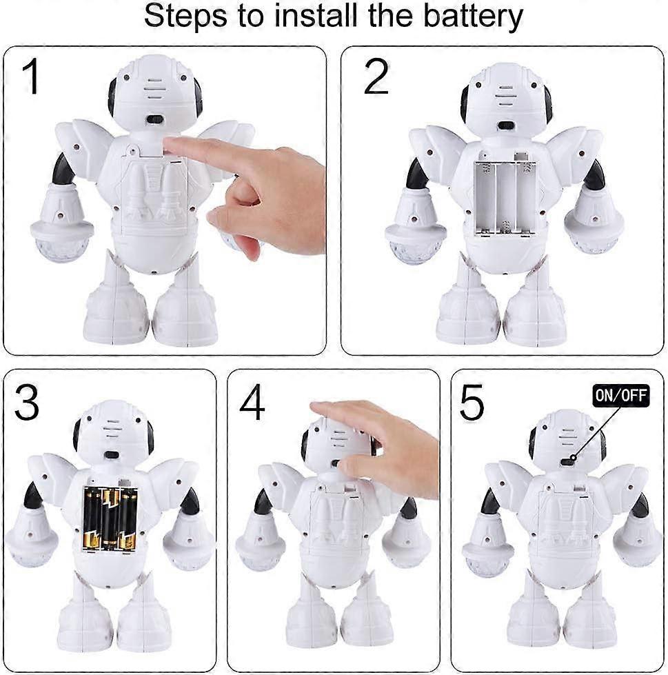 Elecronic Robot Toy Smart Space Walking Dancing Robot, Singing Music ...