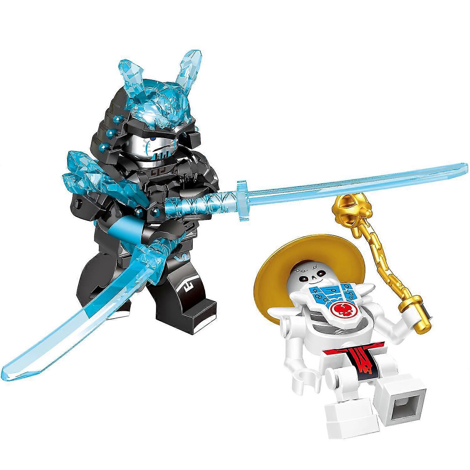 Set Of 32 Pcs Ninjago Mini Figures Kai Jay Sensei Wu Master Building ...