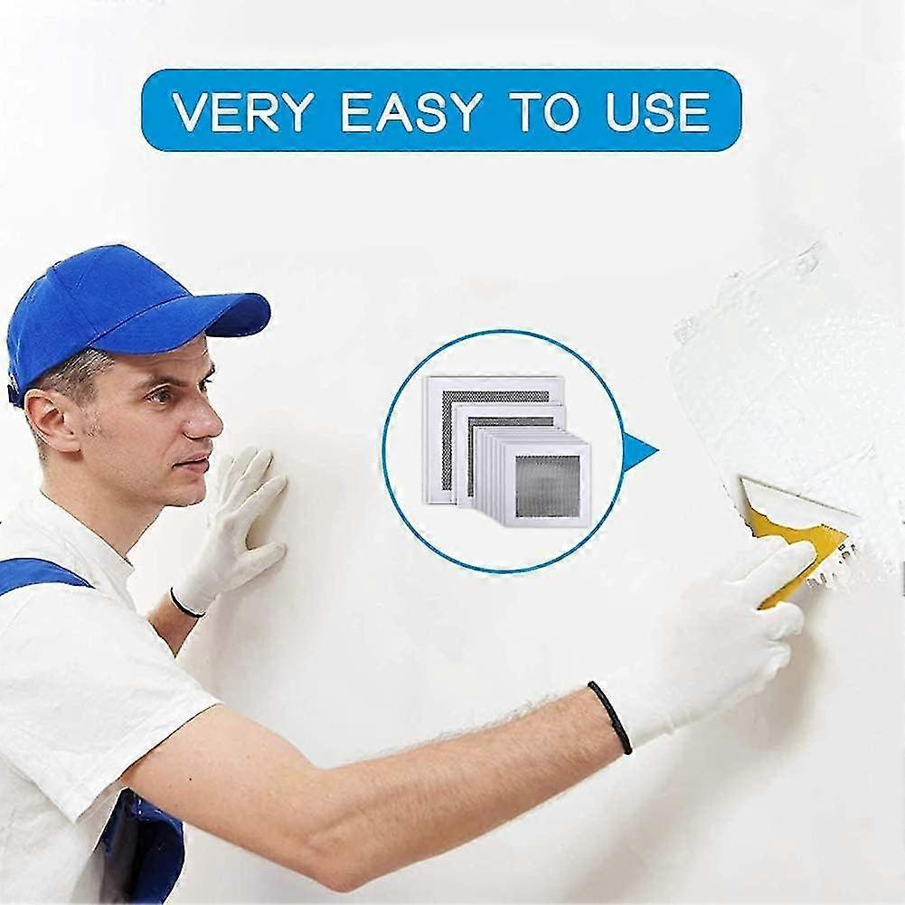 Drywall Repair Kit 12pcs Aluminum Wall Repair Patch Kit, 4/6/8 Inch ...