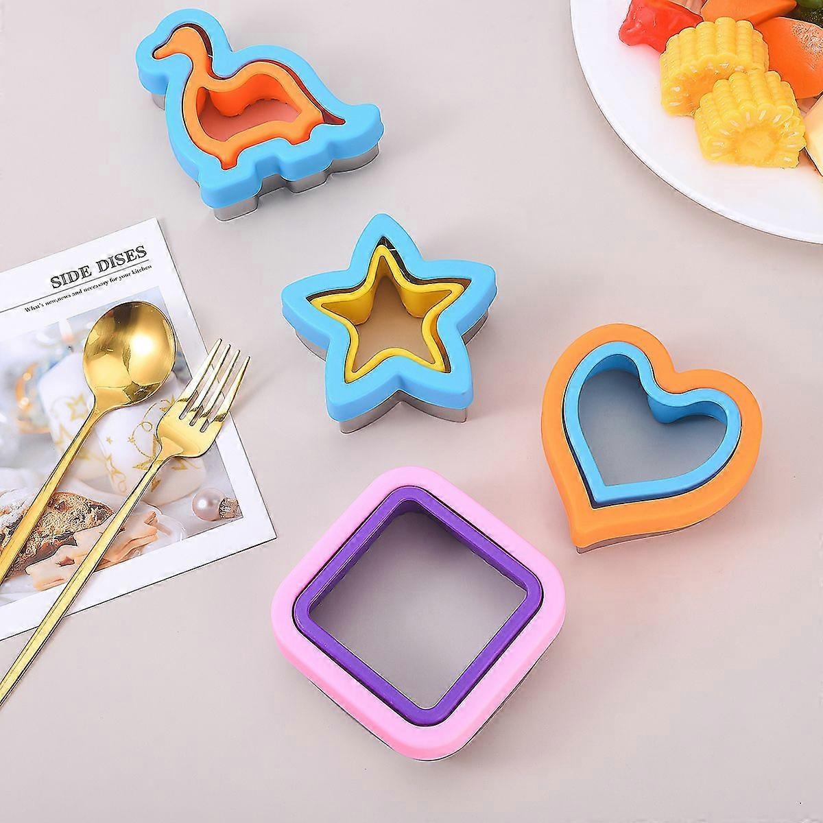 Bento Box Sandwich Cutter,Breakfast Maker Stainless Steel Mold Cute ...