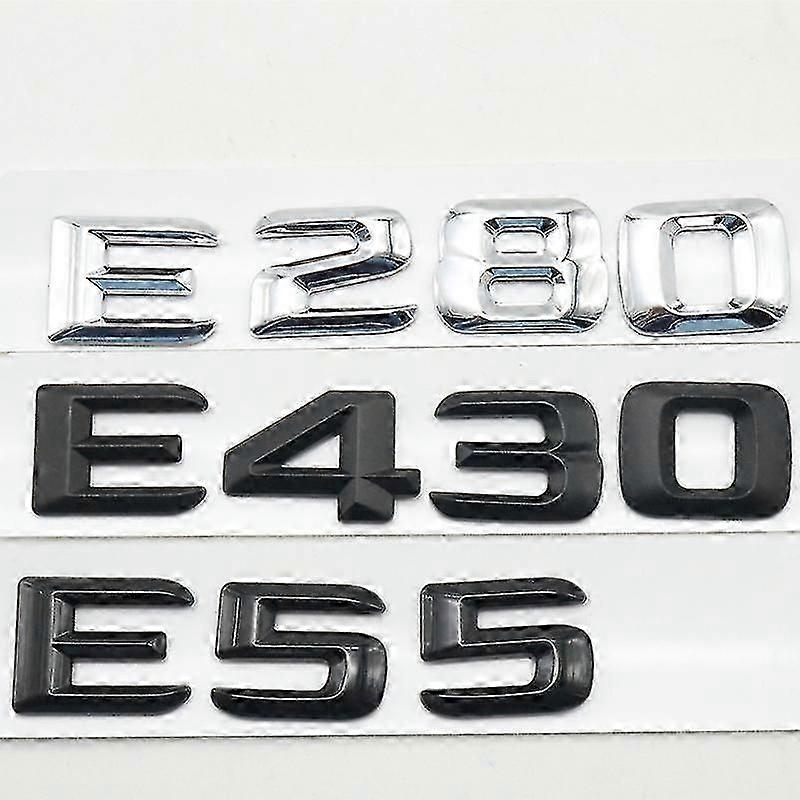 Trunk Emblem Badge Logo For E-class W210 W211 E43 E53 E63 E55 E200 E220 E250 E280 E320 E350 E420 ...