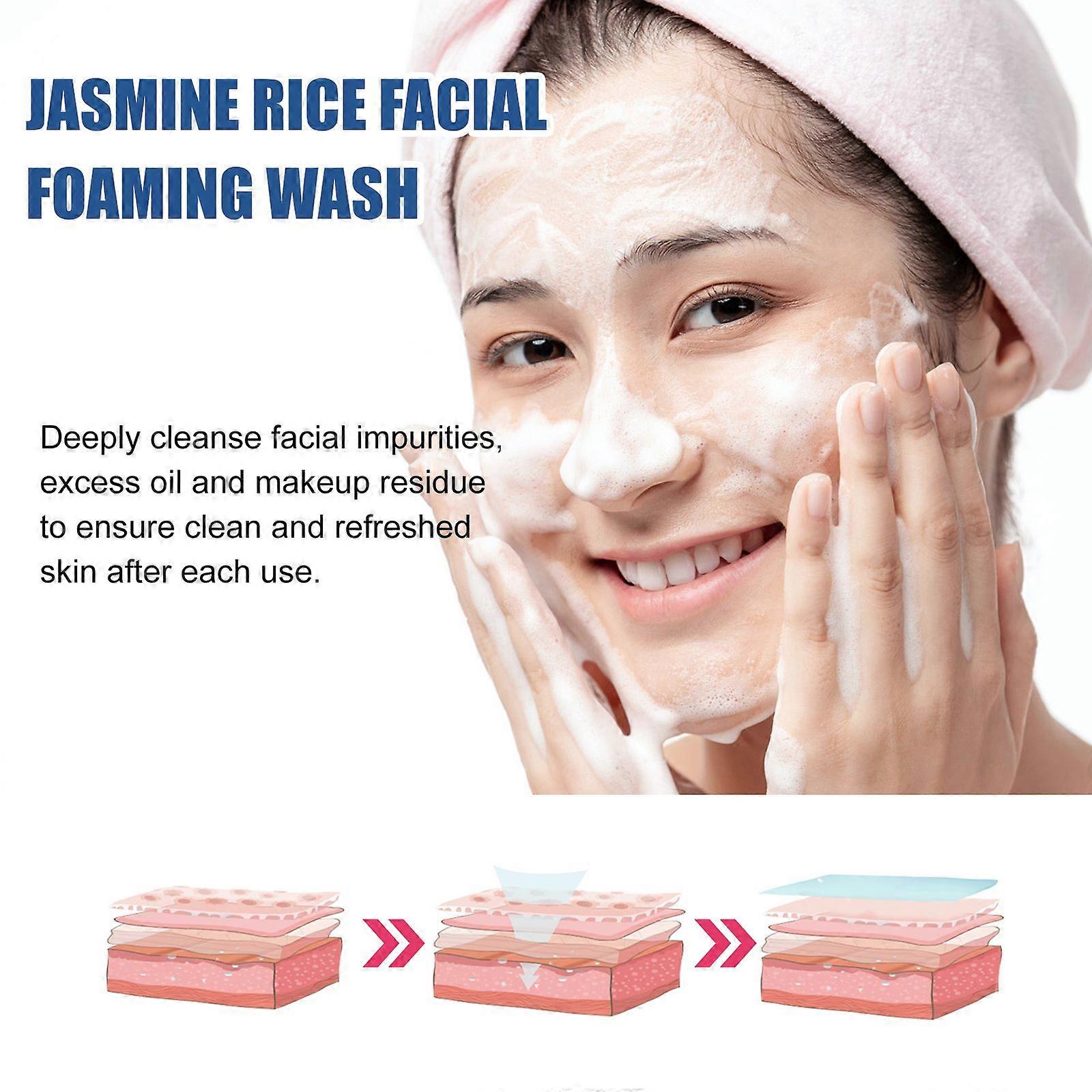 Facial Cleanser, Deep Clean Pores, Reduce Acne Marks, Moisturize, Soft ...
