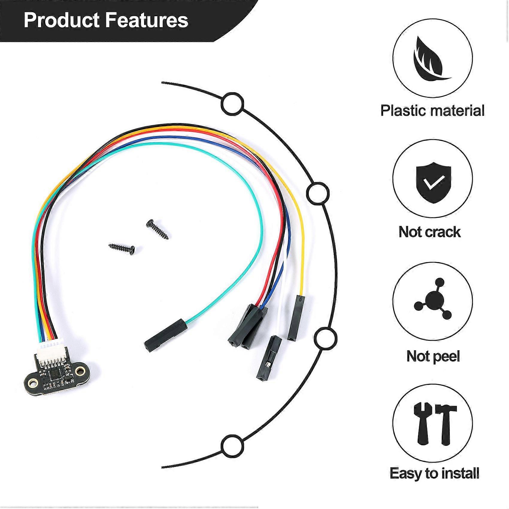 Range Sensor Module 10-180Cm Distance Sensor Tof10120 Distance Sensor Uart I2C Output 3-5V Rs232 ...
