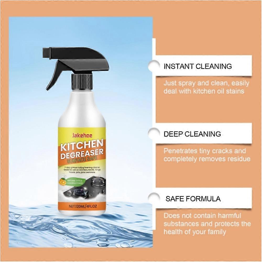 New Kitchen Degreasing Foam Cleaner, Heavy Duty Degreaser Cleaning ...
