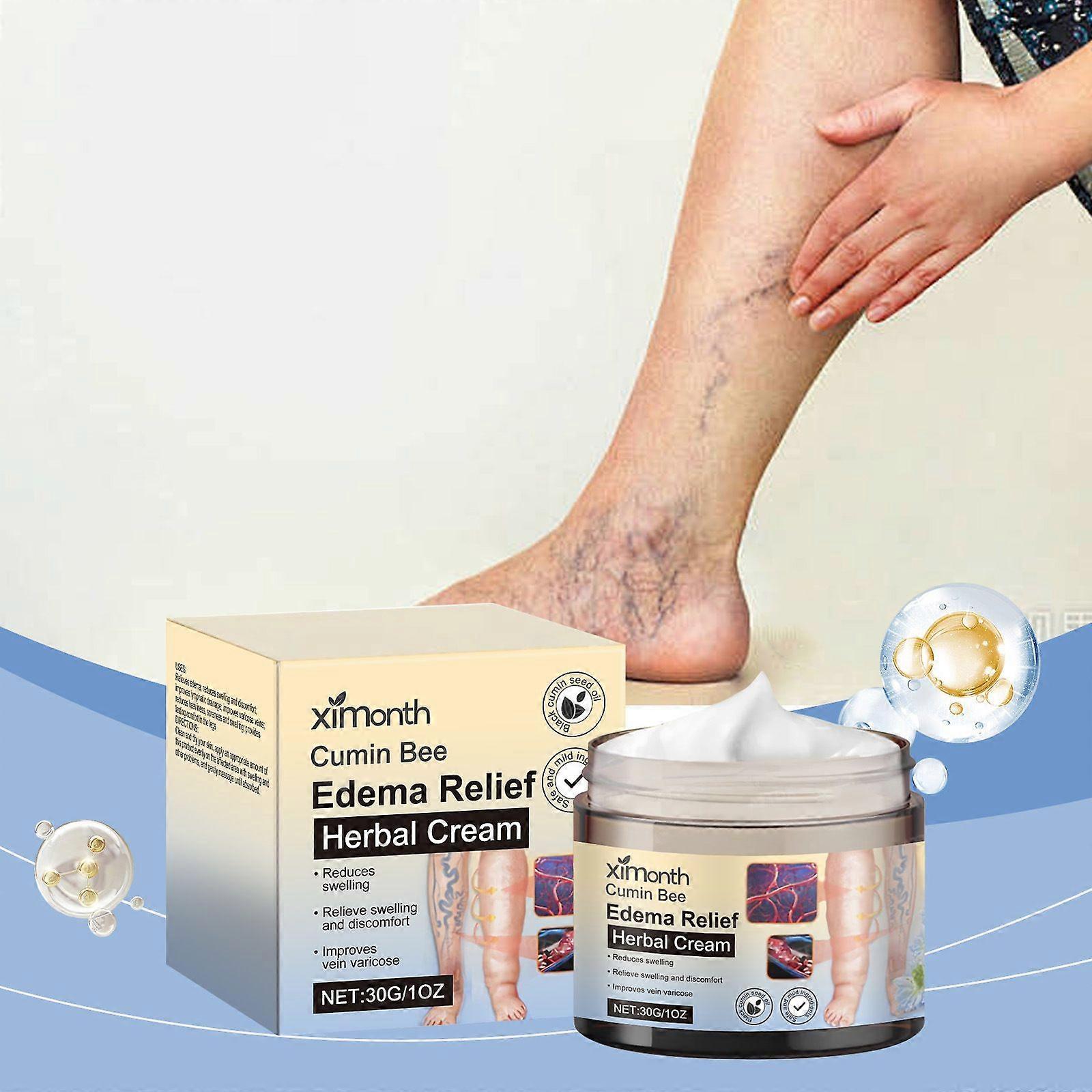 Cumin Bee Edema Relief Herbal Cream, Varicose Relief Cream, Anti ...