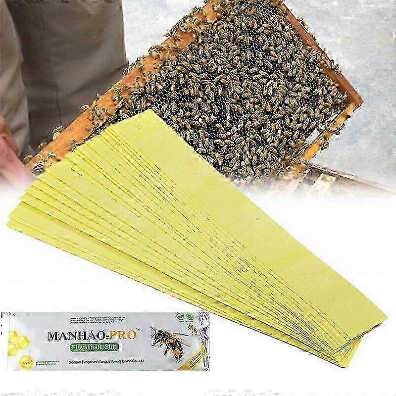 80 Strips Wangshi Manhao-pro Fluvalinate Strip Varroa Mite Killer ...