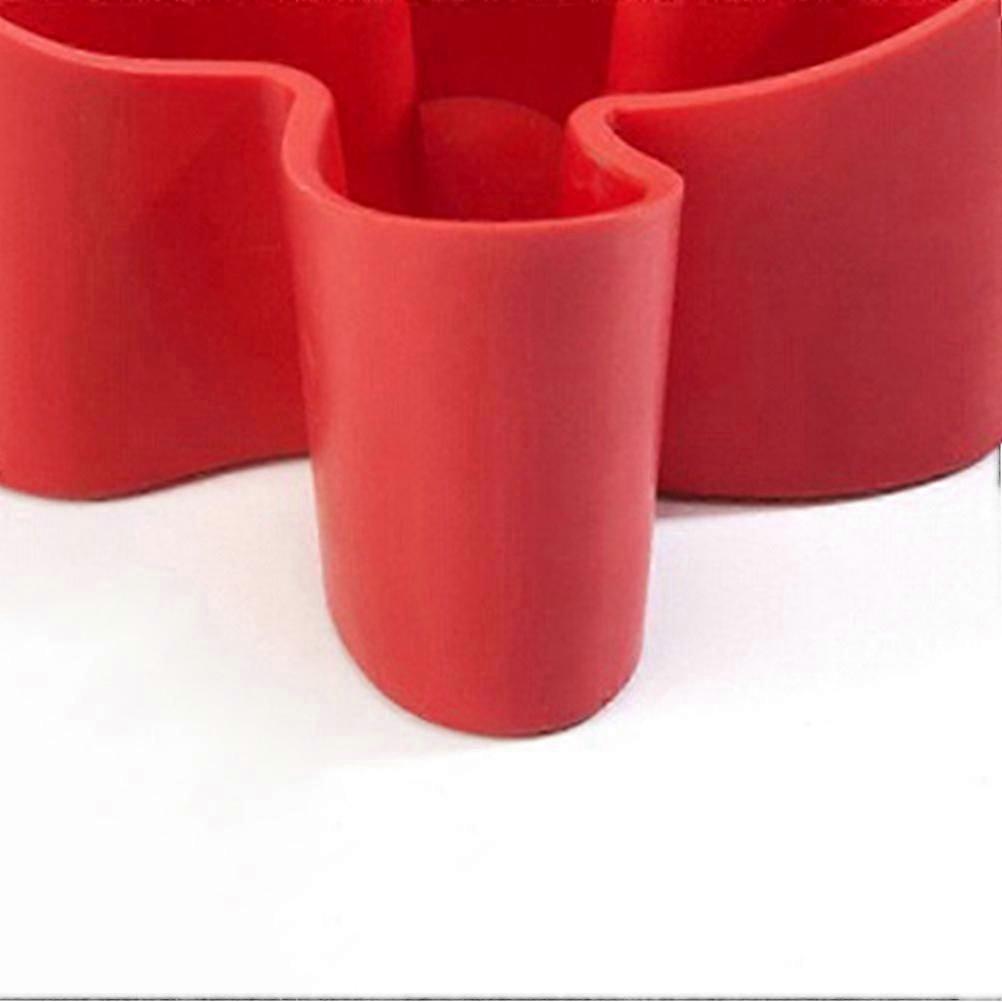 Red Four-Leaf Clover Shaped Storage Box for Remote Organizer | Fruugo UK