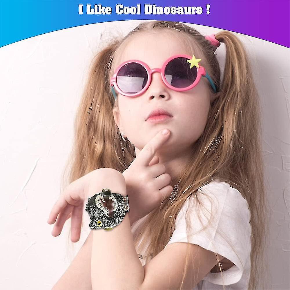 Kids Dinosaur Projection Watch With Lid Toy Gift | Fruugo UK