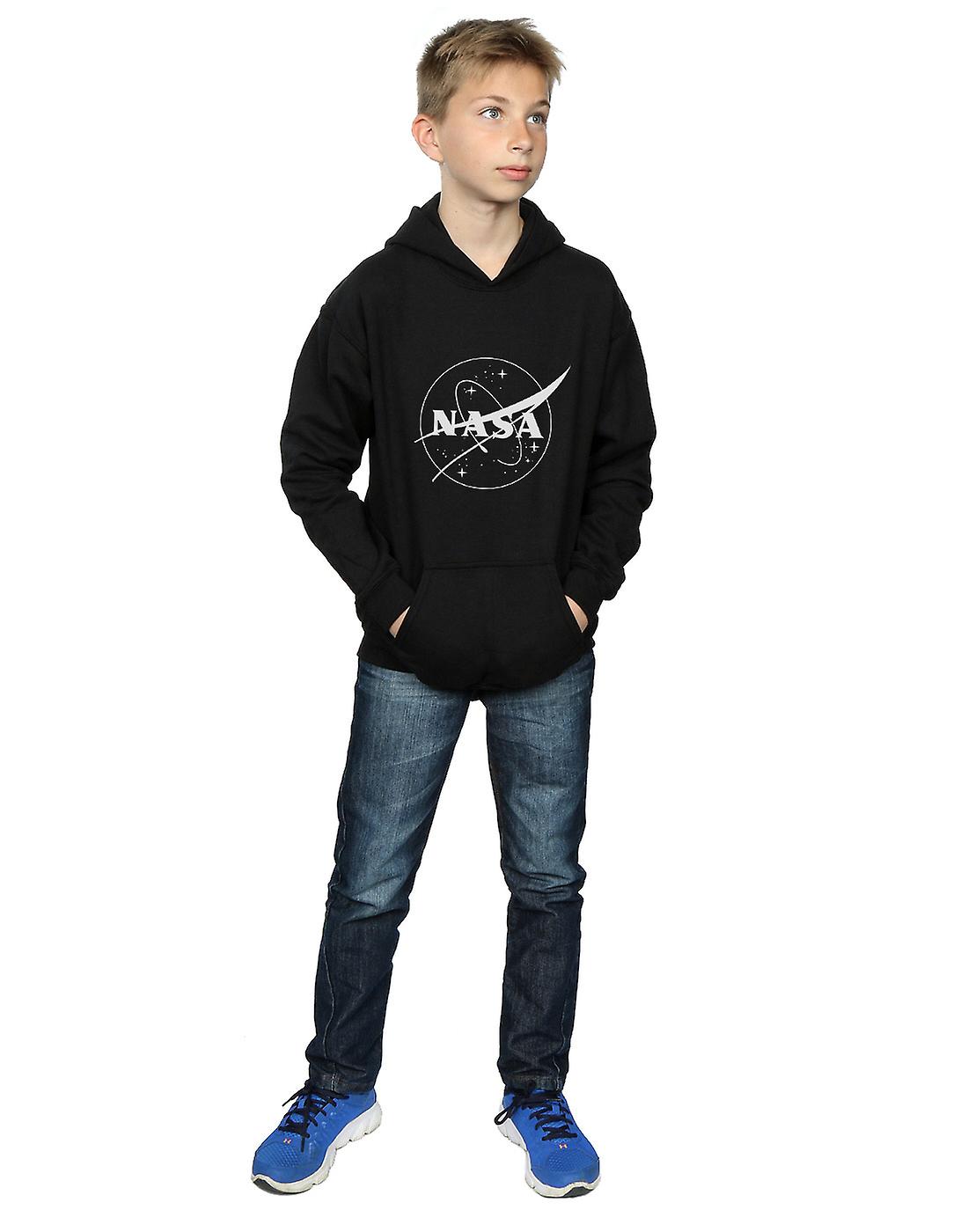 NASA Boys klassischen Insignien Logo Monochrome Hoodie | Fruugo DE