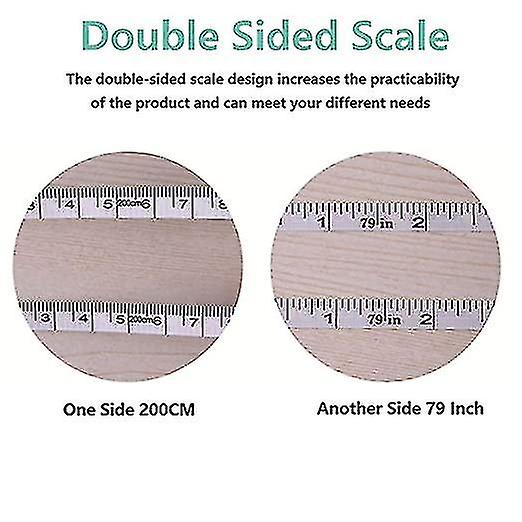 Tape Measures, 3-pack Soft Sewing Tape Measure For Body Measurements ...