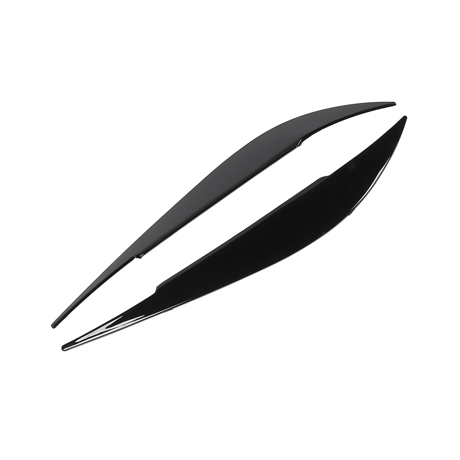 1Pair Headlight Eyebrow Colorfast Rugged Stylish Protective Headlight ...