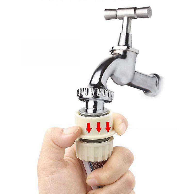 Quick Connector for 15-16mm Faucets and 12-16mm Soft Hoses, ABS Plastic ...