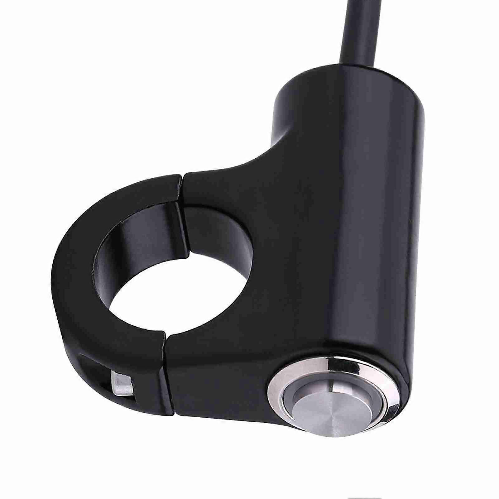 22mm Motorcycle Handlebar Mount Switch Push Button Headlight Brake Fog ...