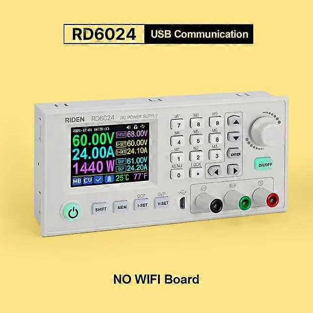 Rd Ruiden Rd6024 Rd6024w 60v 24a Usb Wifi Adjustable Step Down Voltage Bench Power Supply Buck ...