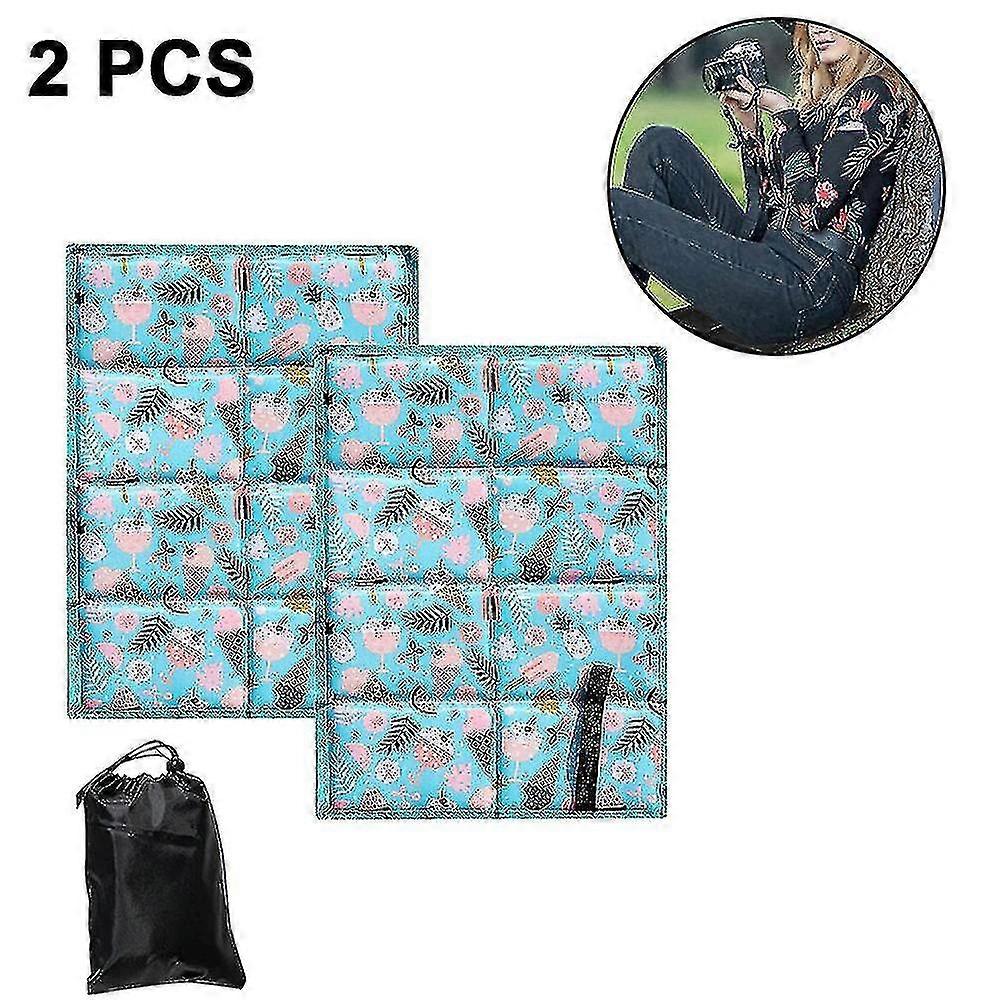 Hiking Seat Pad, Foldable Sit Upon Pad, Stadium Seat Foldable Cushion ...