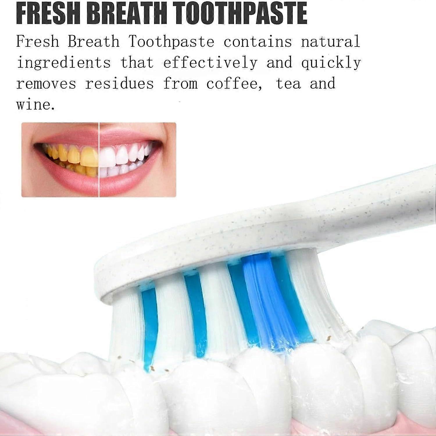 Probiotic Toothpaste, Removes Bad Breath and Tooth Stains, Whitening ...