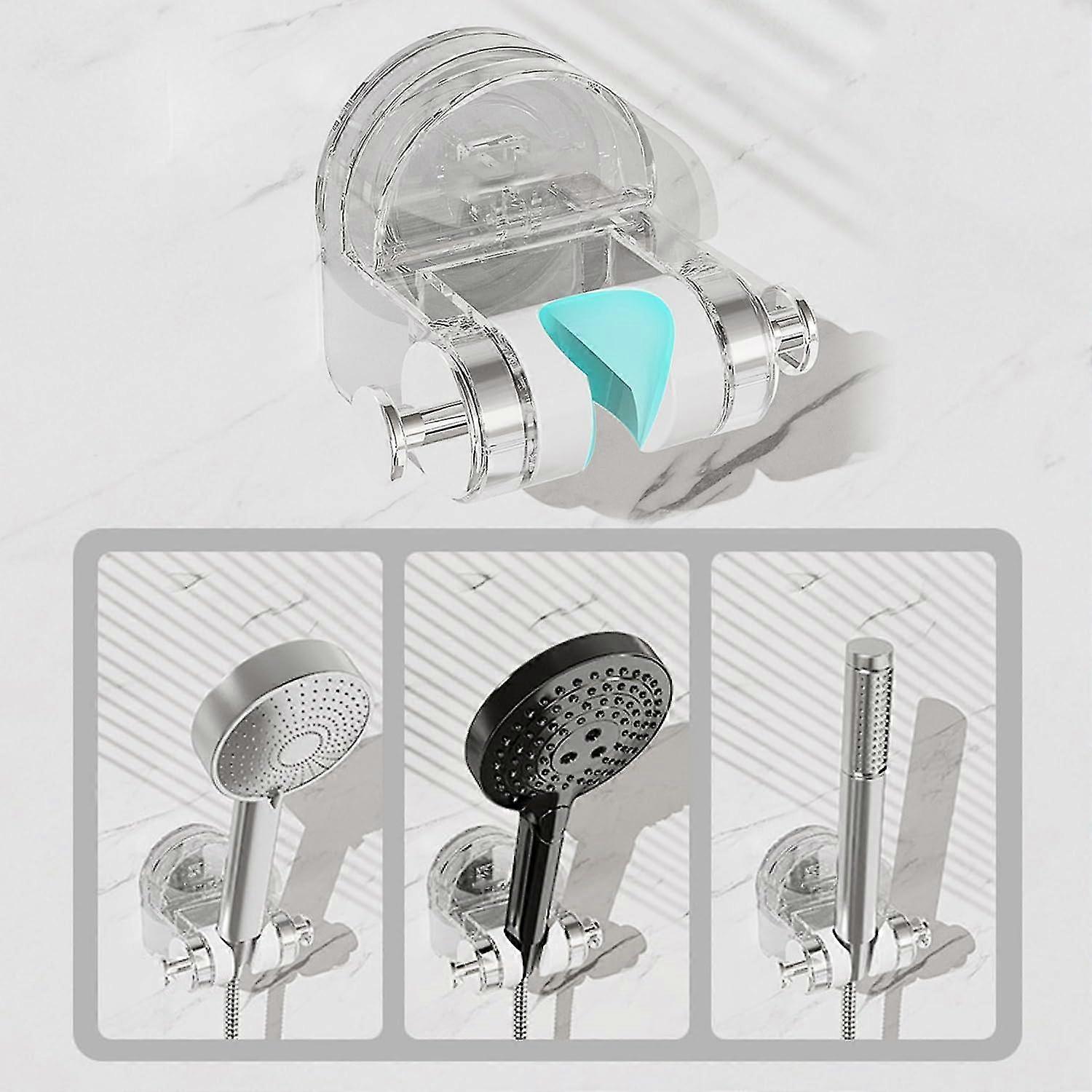 One-piece Shower Stand With Suction Cup, Hand Shower Holder, No ...