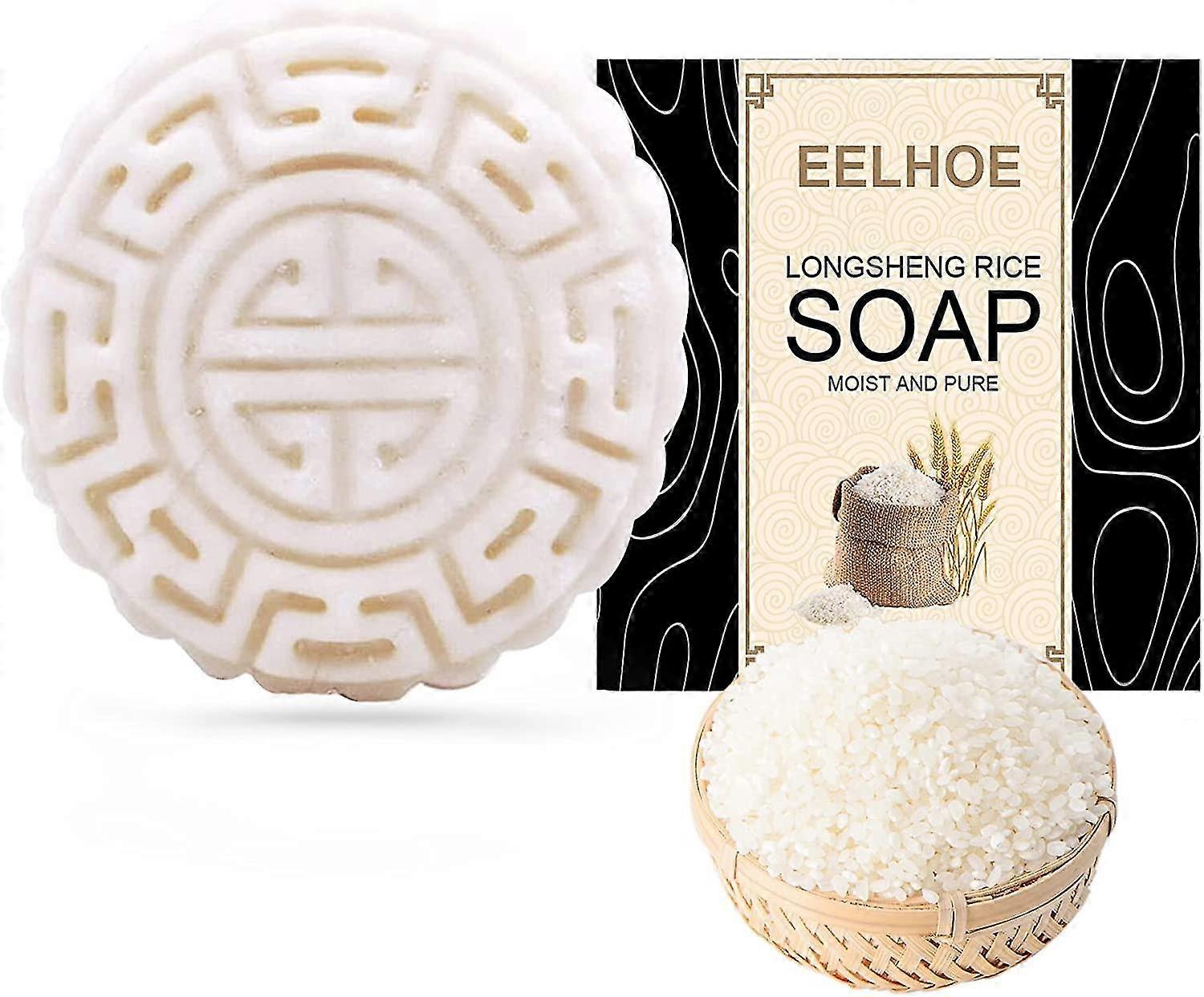 Shampoo Bars Handcrafted Rice Soap Rice Water Natural Ingredients Rice ...