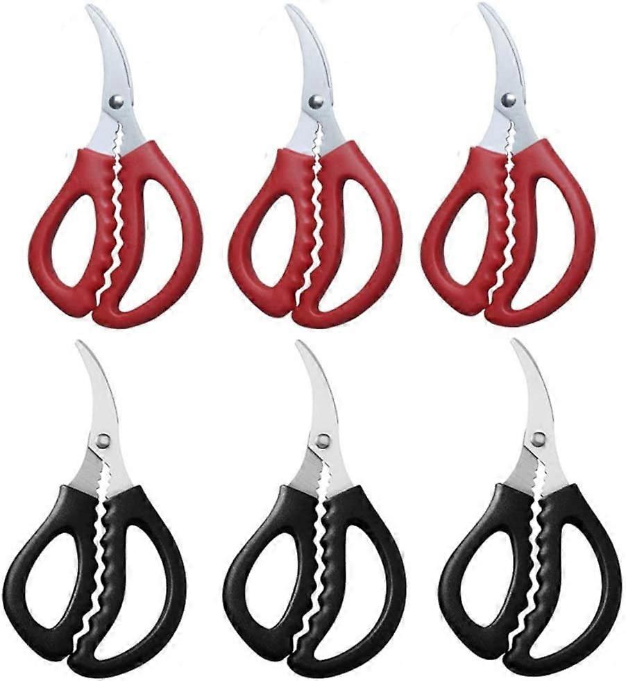 6 Pack Seafood Scissors Fish Crab Lobster Shrimp Crayfish Crawfish ...