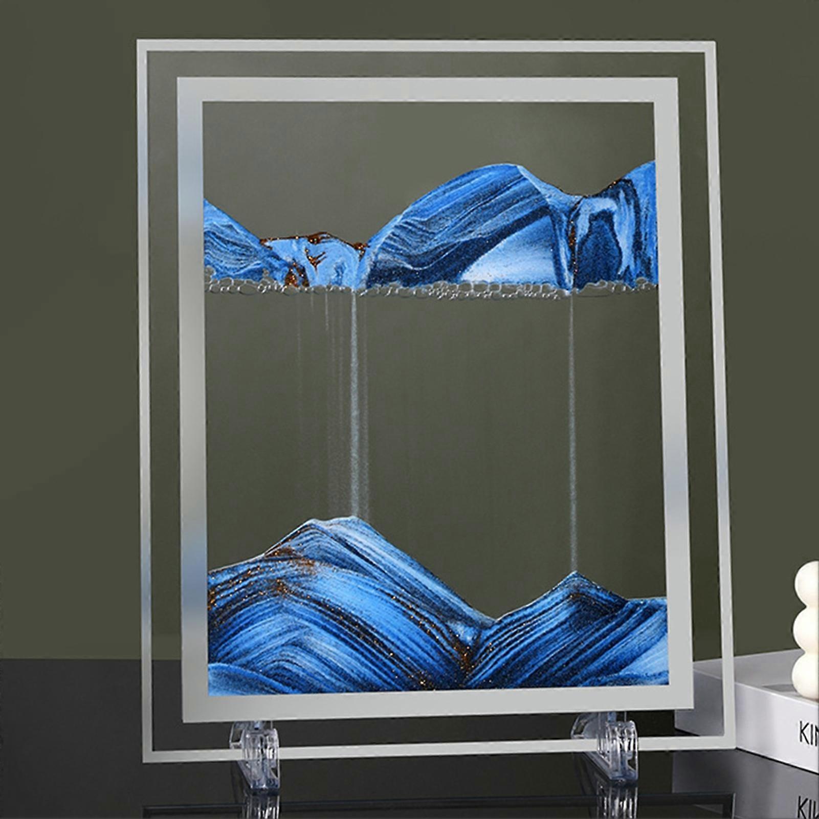 Elegant 3D Effect Hourglass Painting Beautiful Add Ambient Glass Moving ...