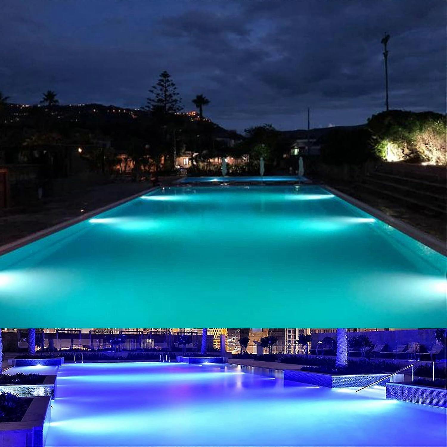 PAR56 LED Pool Light, 18W Pool Spotlight Underwater LED Lamp (Replaces ...