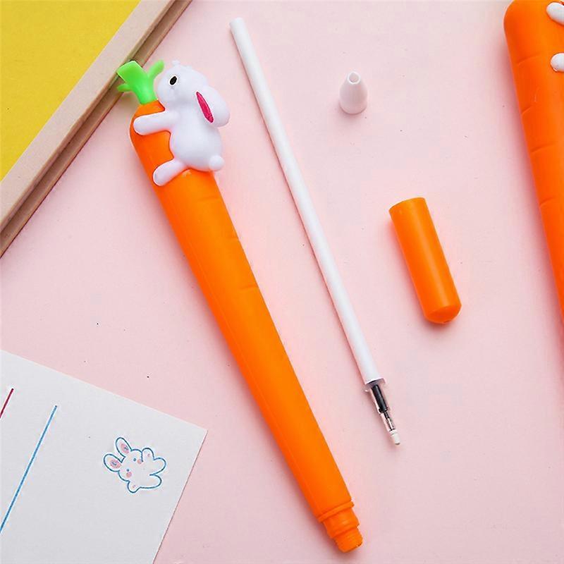 100X Carrot Bunny Rabbit Ink Pen,Easter Gift Easter Party Decoration ...
