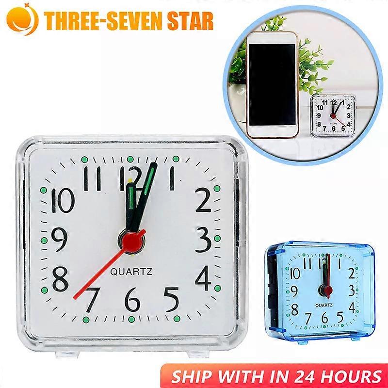 Silent Alarm Fashion Classic Square Quartz Movement Battery Mechanical ...