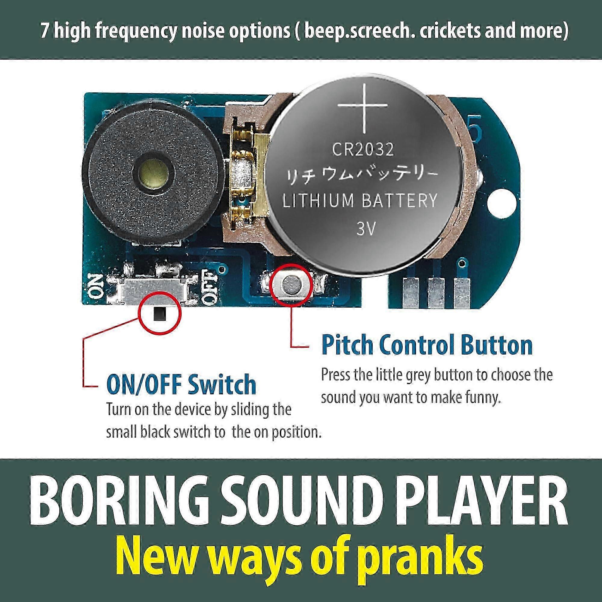 Prank Noise Maker, Beeping Sound Device, Small Size with Long Battery ...